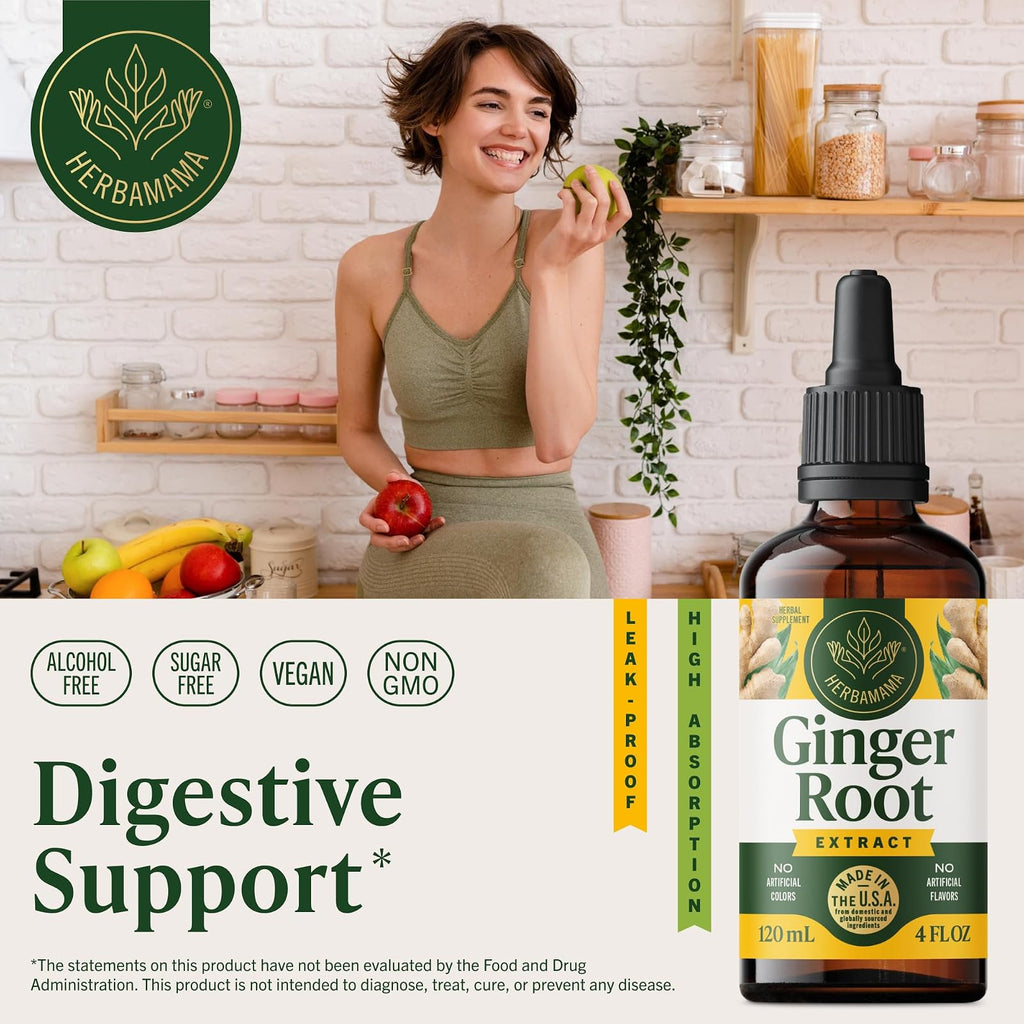 HERBAMAMA ginger tea natural wellness
