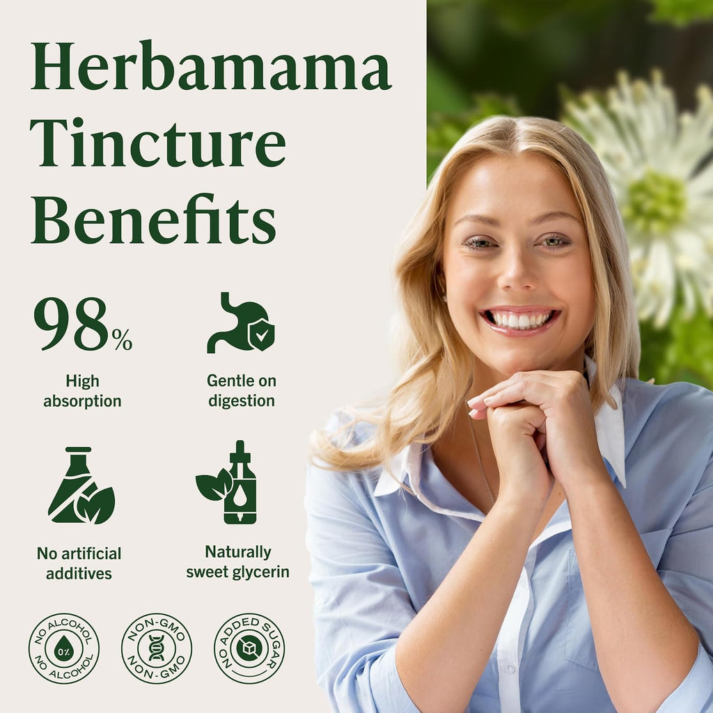 HERBAMAMA Goldenseal tincture for respiratory relief