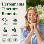 HERBAMAMA Goldenseal tincture for respiratory relief