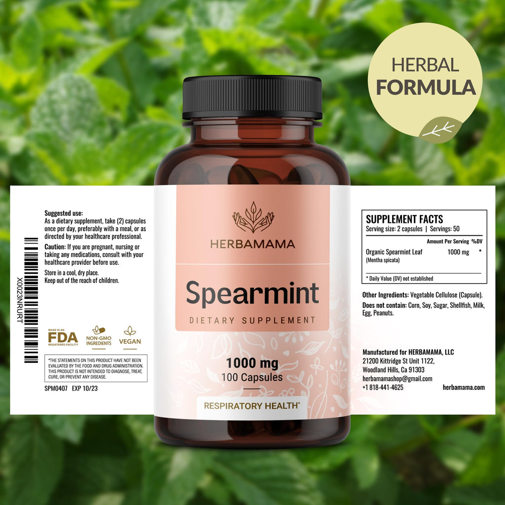 HERBAMAMA herbal capsules for natural relief
