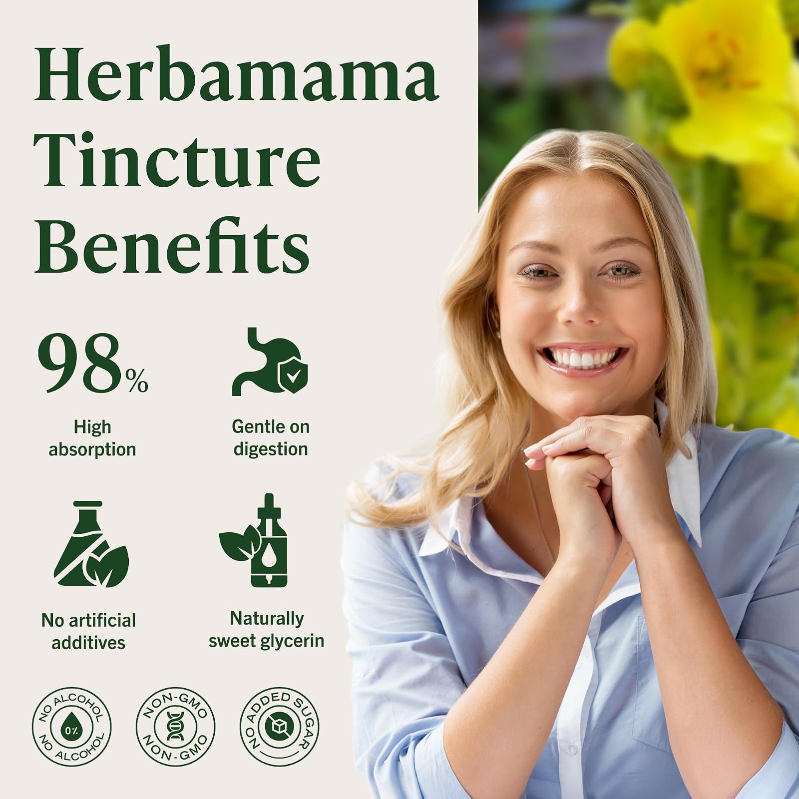 HERBAMAMA herbal drops for clear lungs
