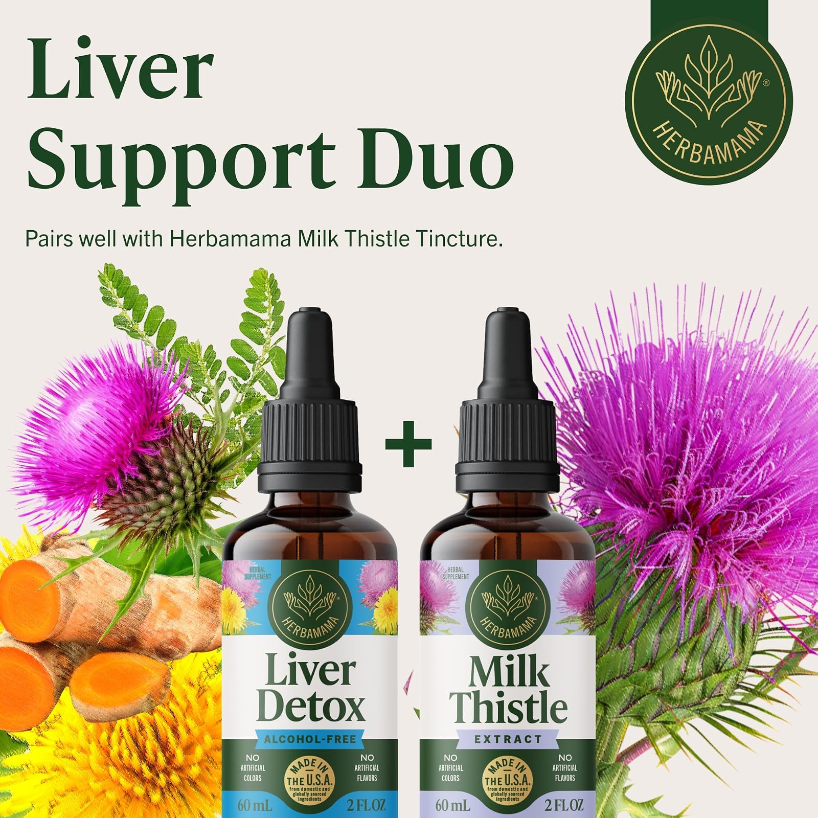 HERBAMAMA herbal liver cleanse