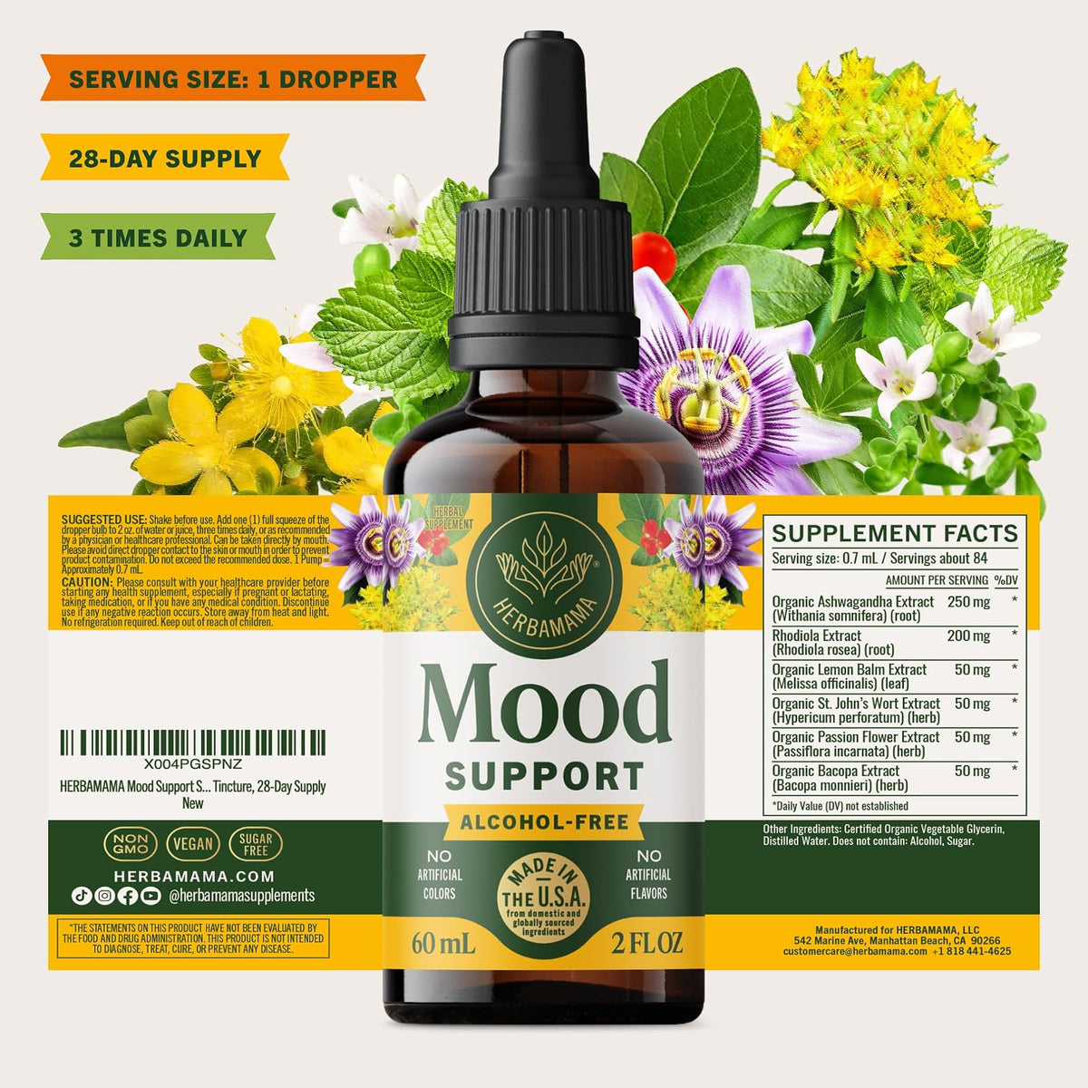 HERBAMAMA herbal remedy for stress