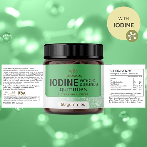 HERBAMAMA iodine gummies for energy