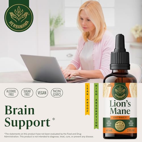 HERBAMAMA lion's mane health benefits