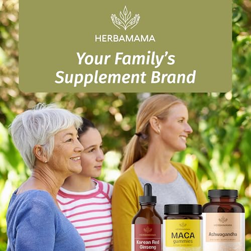 HERBAMAMA Maca Root for everyday energy