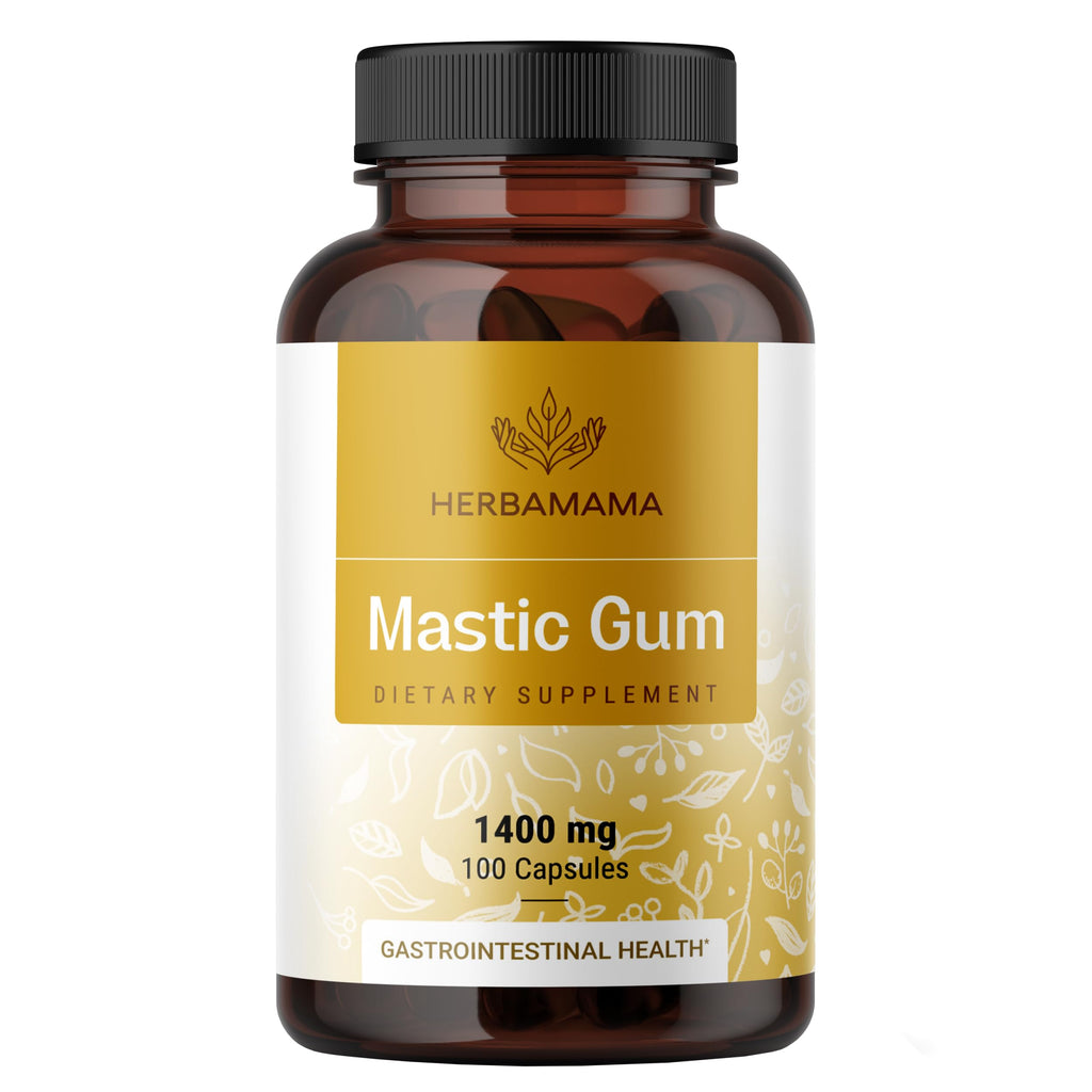 HERBAMAMA mastic gum capsules benefits