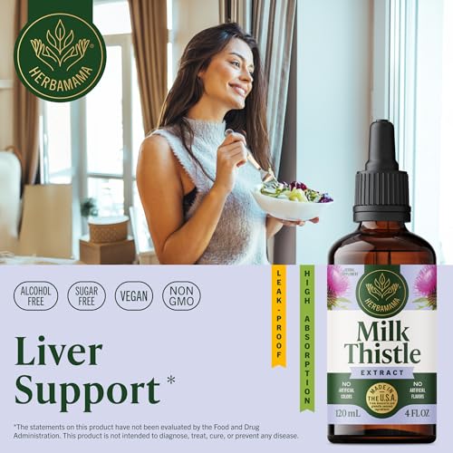 HERBAMAMA milk thistle extract benefits
