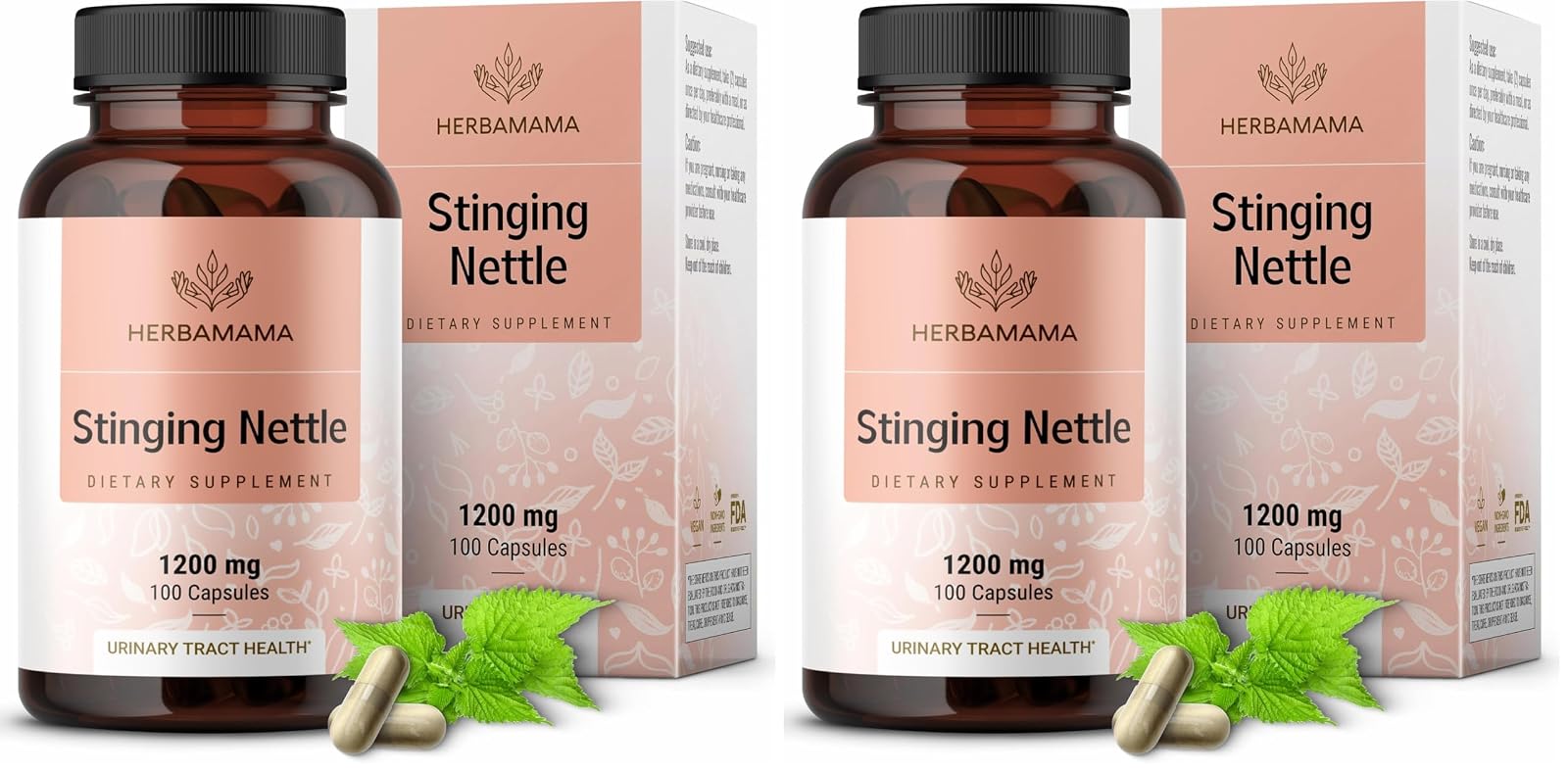 HERBAMAMA nettle capsules for wellness