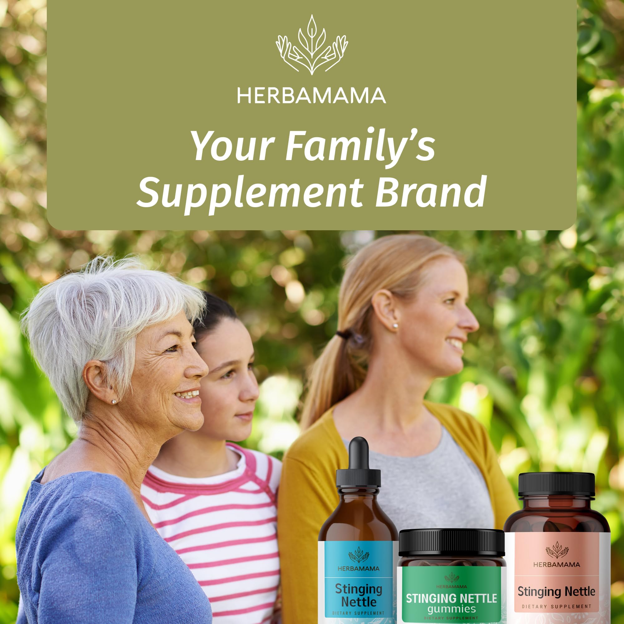 herbamama nettle gummies for natural energy