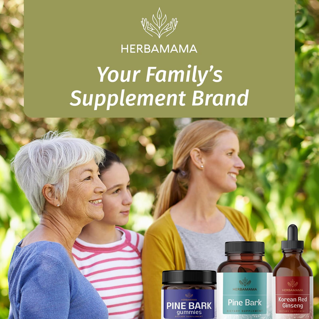 HERBAMAMA Pine Bark Extract for vitality