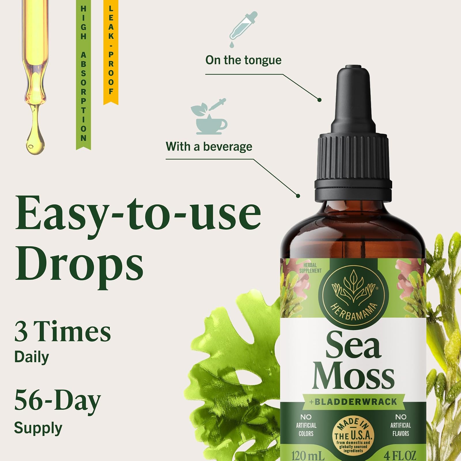 HERBAMAMA sea moss for immune support