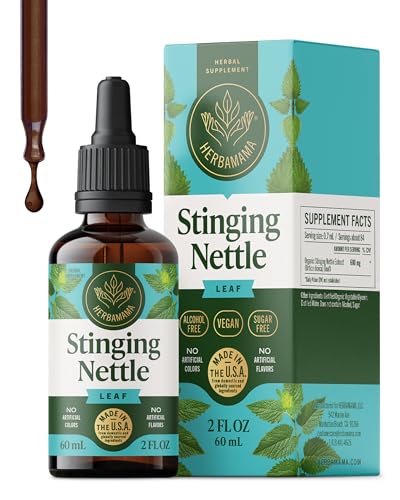 HERBAMAMA stinging nettle leaf capsules