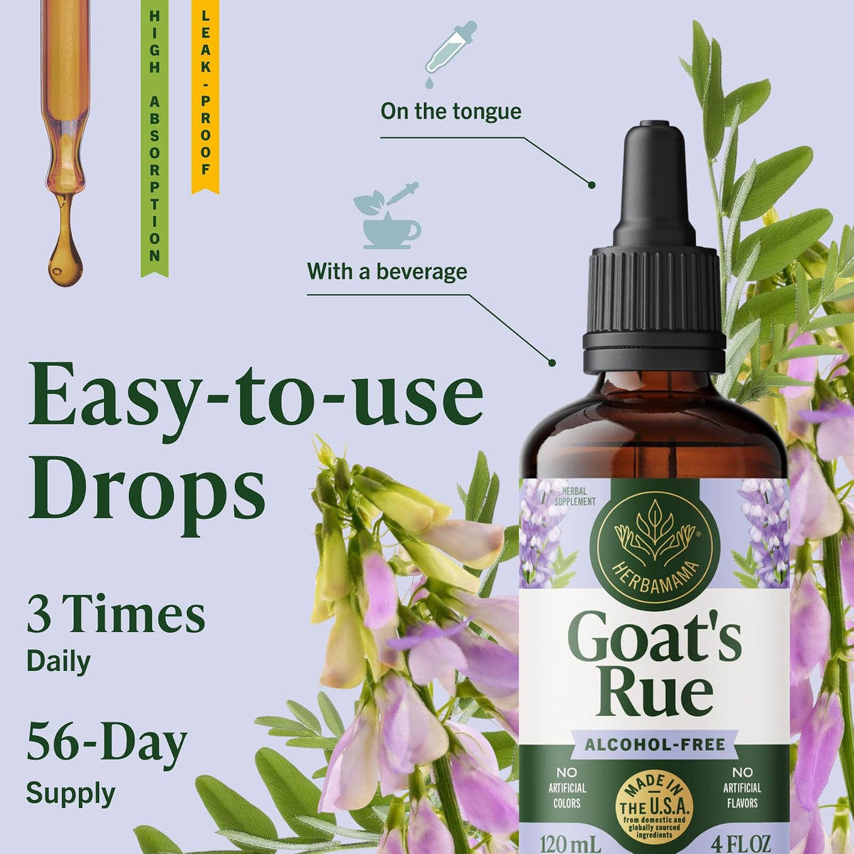 HERBAMAMA tincture for stress relief