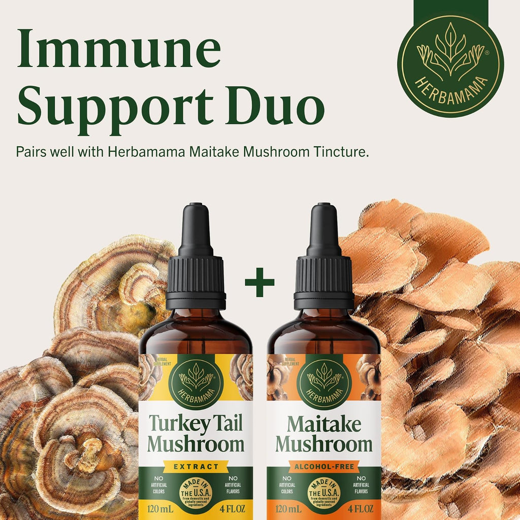 HERBAMAMA Turkey Tail for vitality