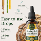 HERBAMAMA Turkey Tail for vitality