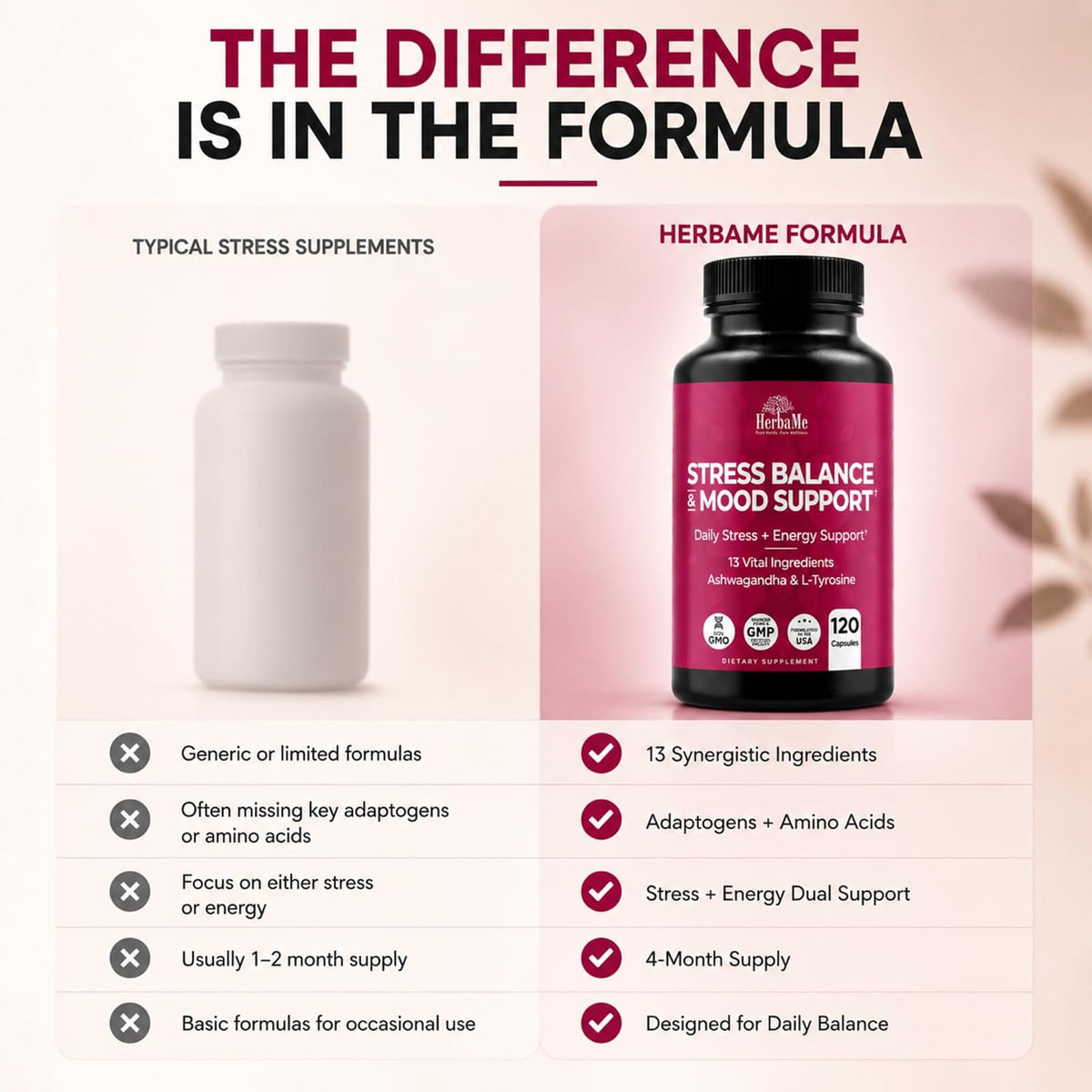 HerbaMe ashwagandha for better sleep quality