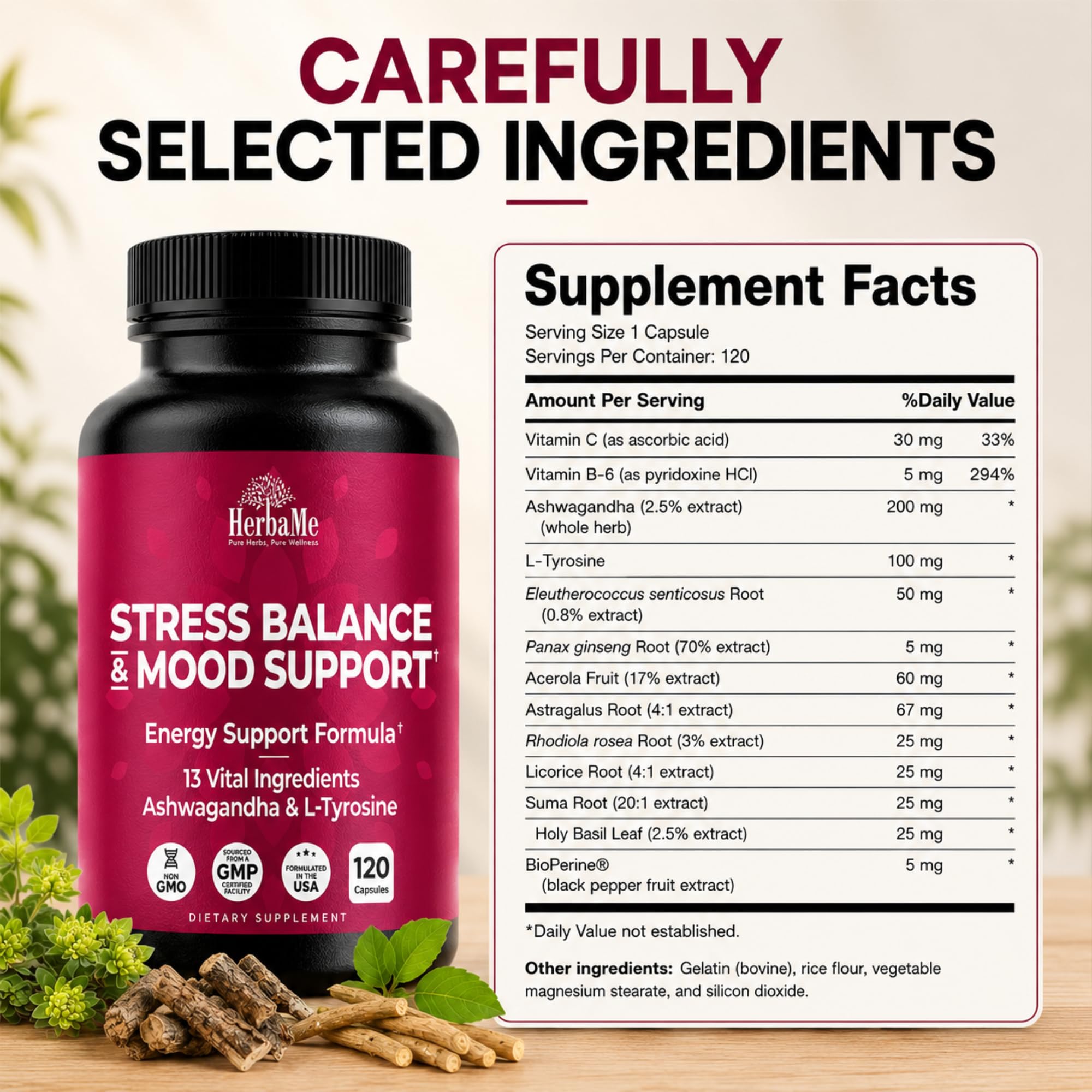 HerbaMe ashwagandha for daily vitality