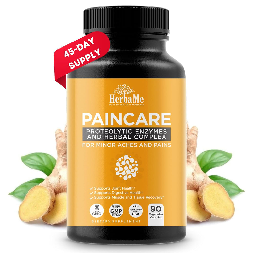 HerbaMe digestive enzymes for gut health