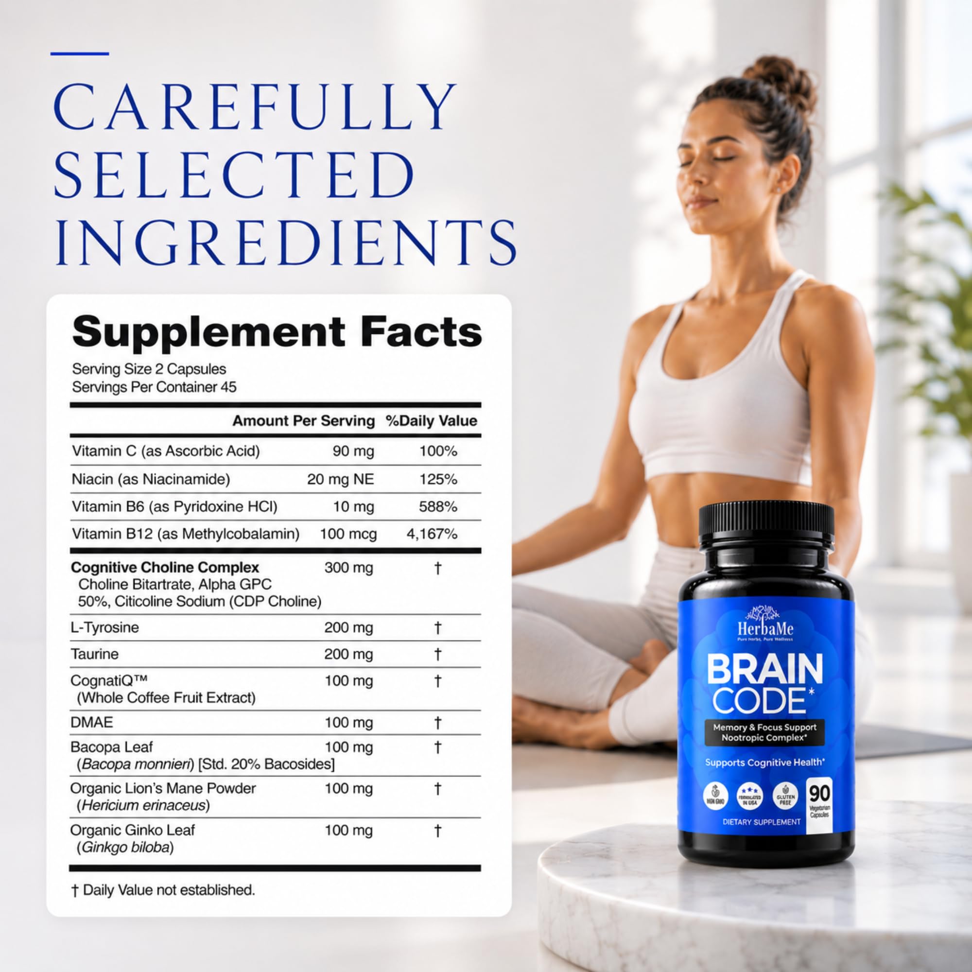 HerbaMe ginkgo biloba for daily wellness