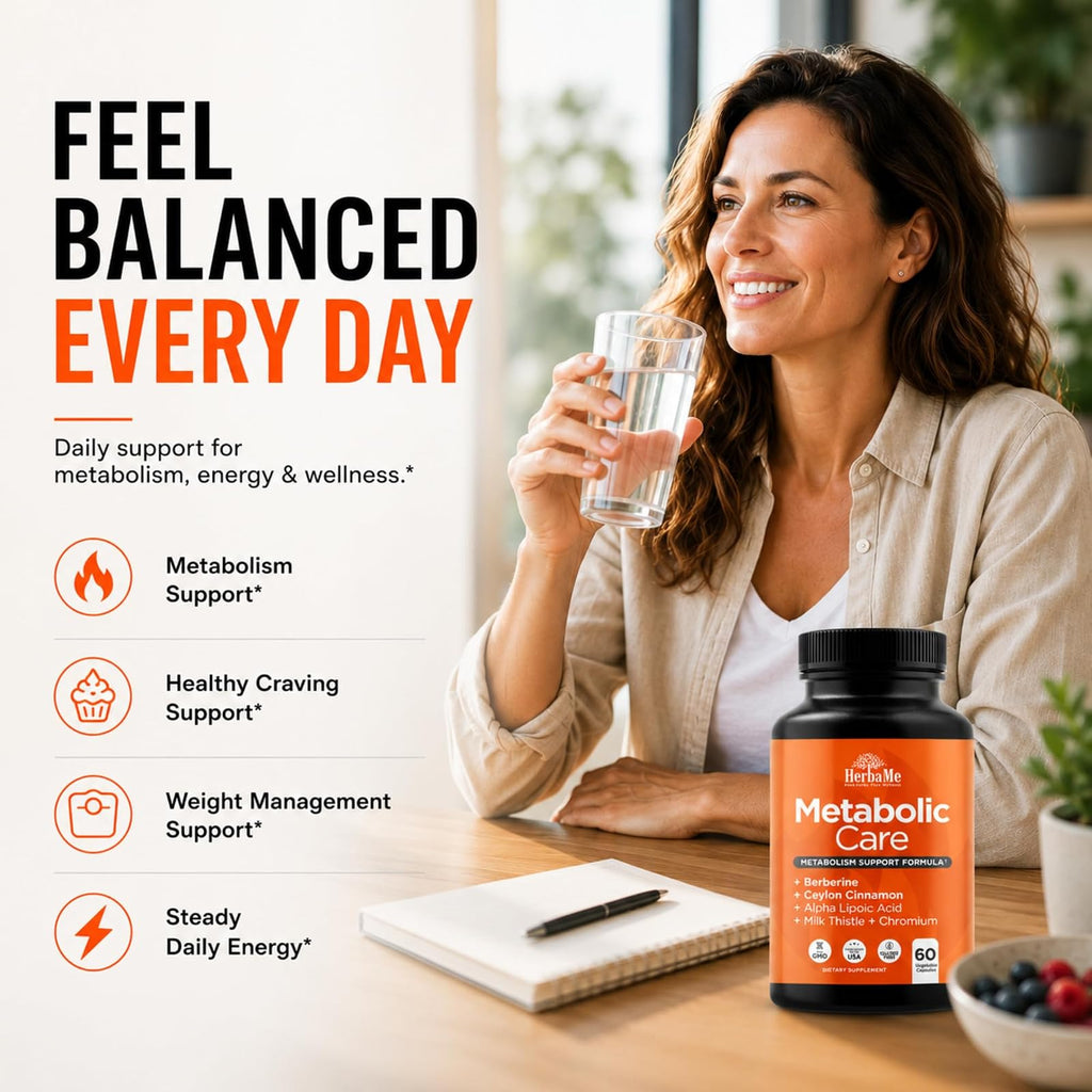 HerbaMe herbal capsules for vitality
