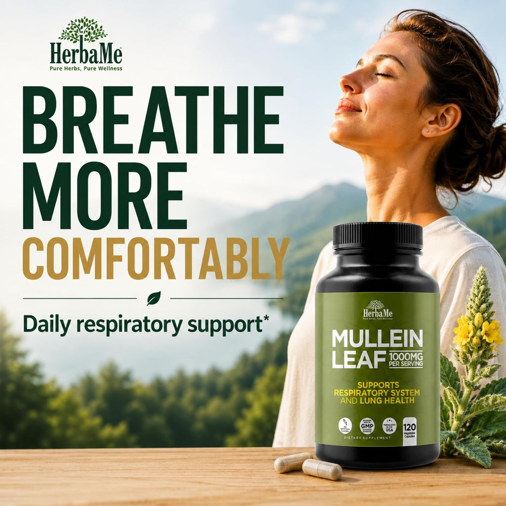 HerbaMe herbal supplement for lung support