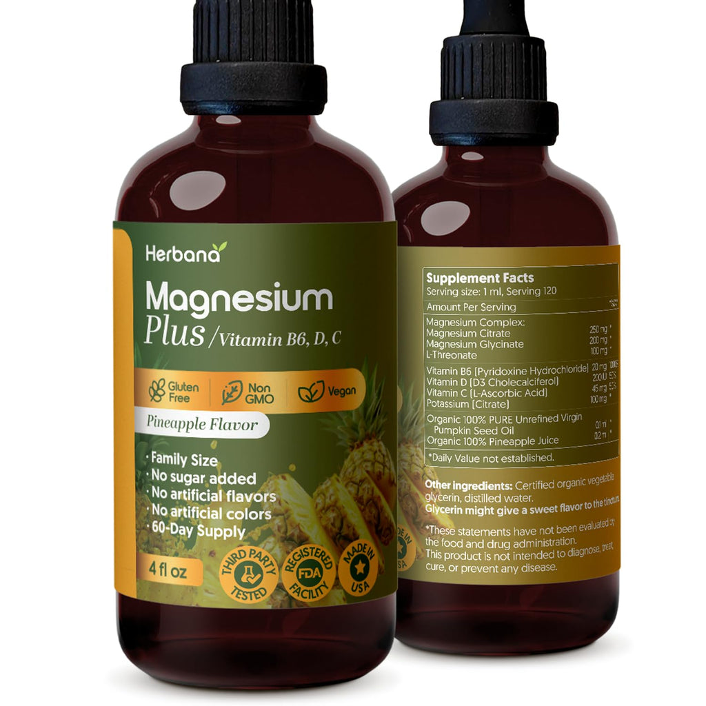 Herbana magnesium liquid drops