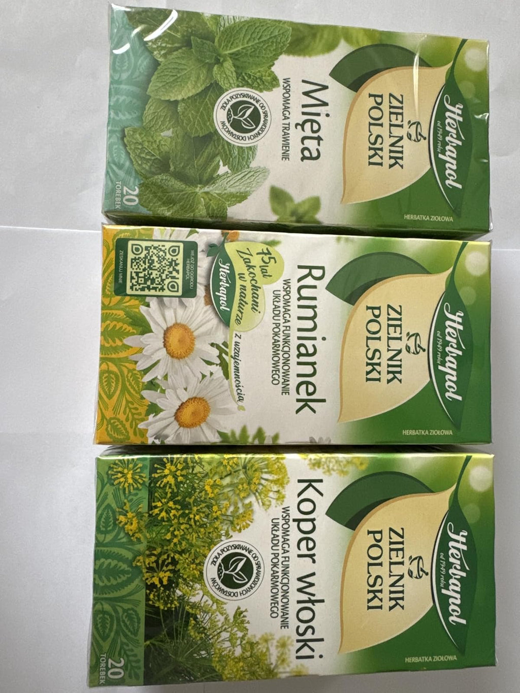 HERBAPOL Lublin herbal tea selection