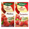 Herbapol raspberry cranberry herbal tea bags