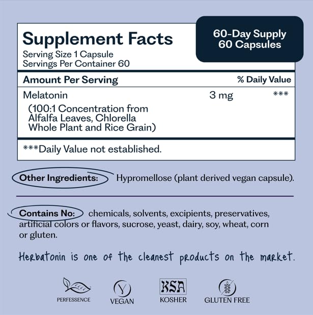 Herbatonin melatonin support for joints