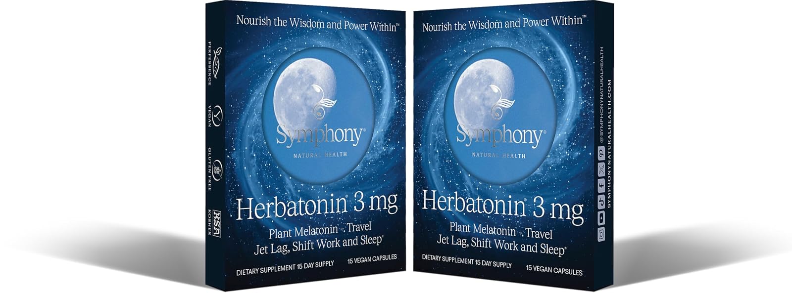 Herbatonin melatonin vegan capsules