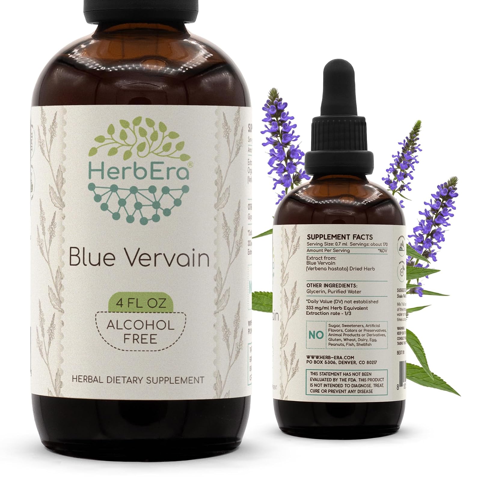 HerbEra Blue Vervain tincture benefits