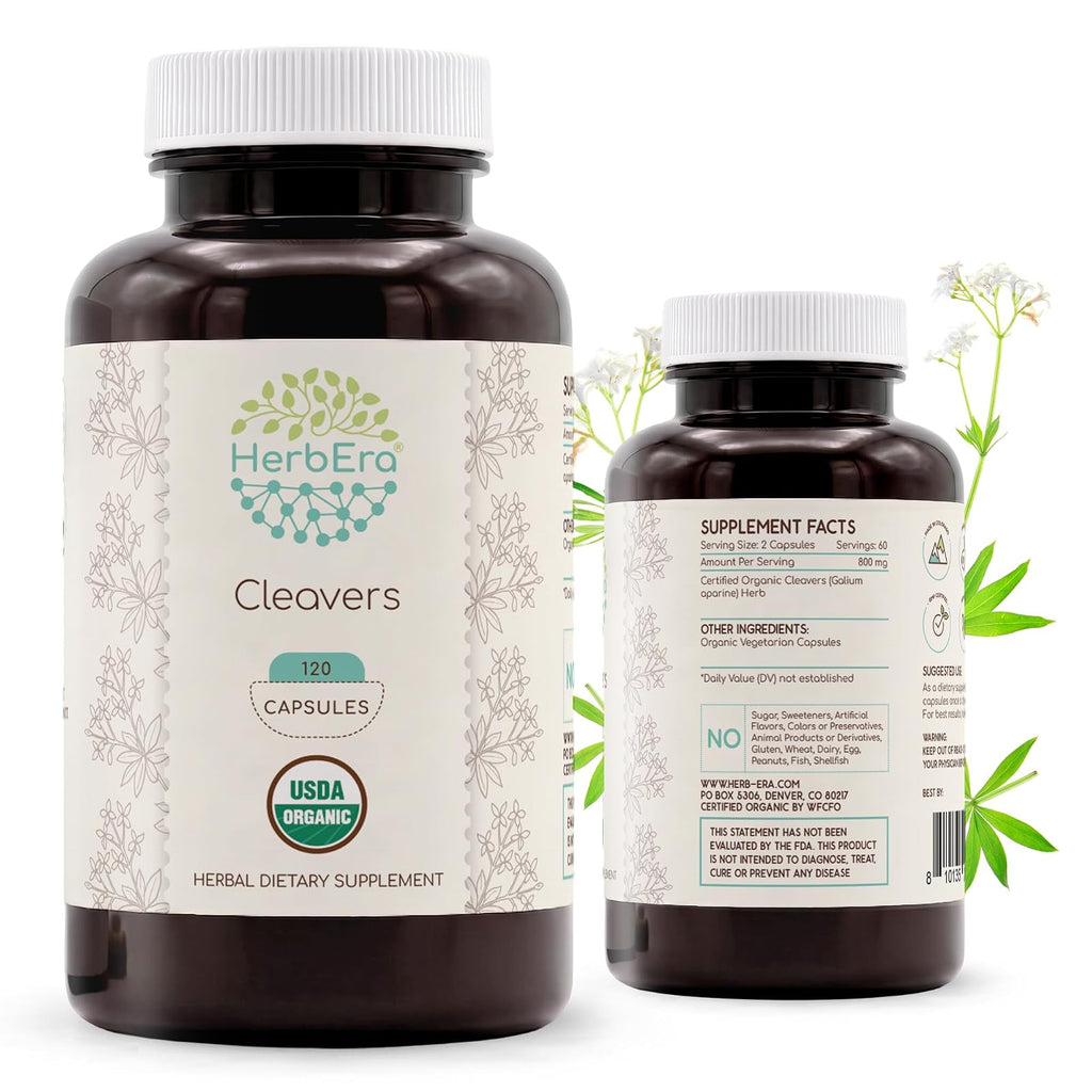 HerbEra Cleavers vegan capsules