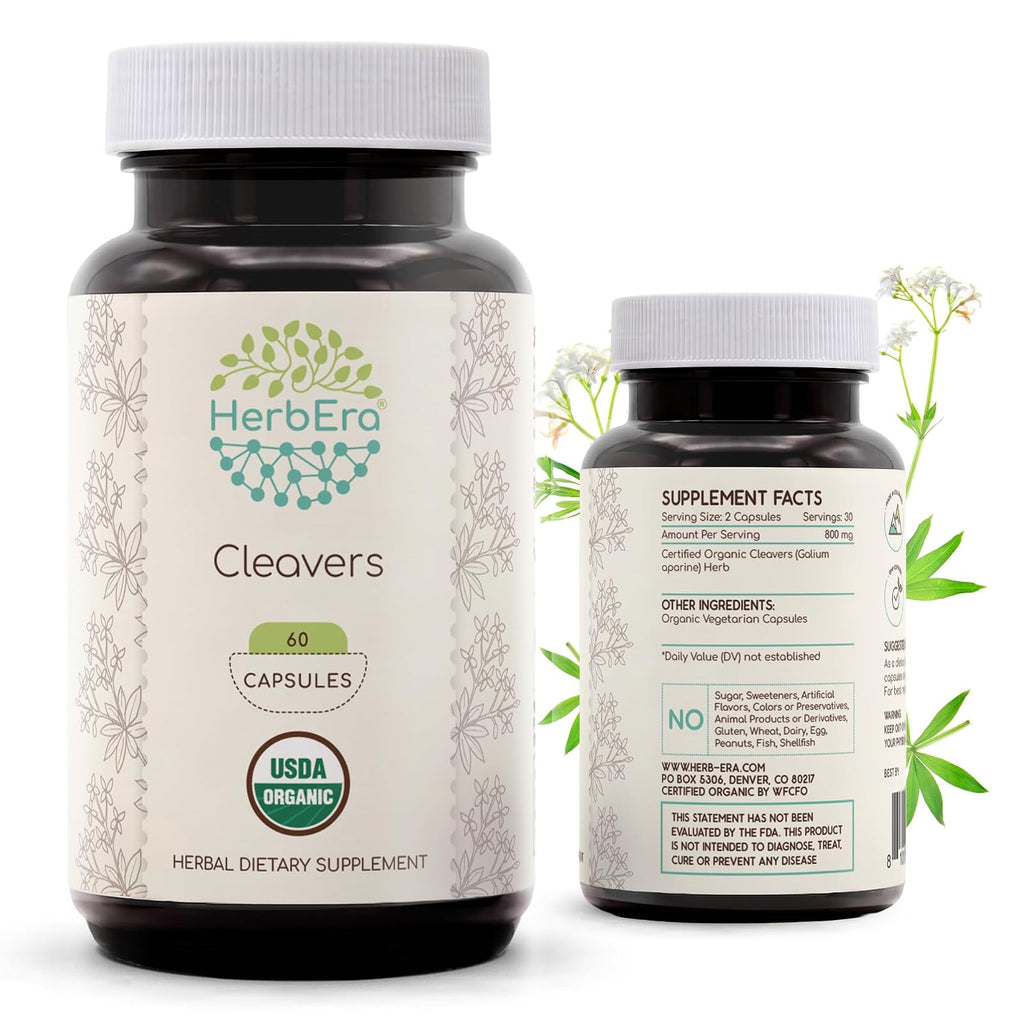 HerbEra Cleavers vegan capsules