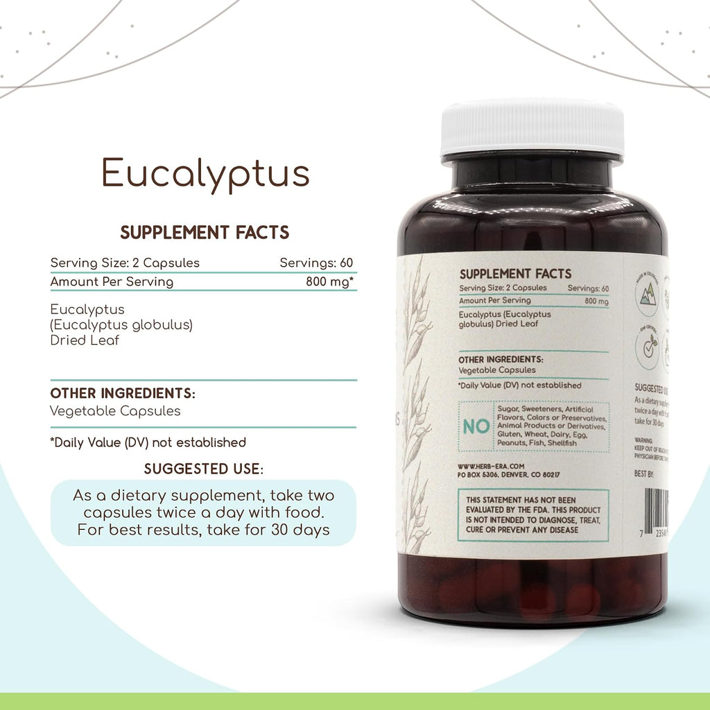HerbEra eucalyptus for respiratory health