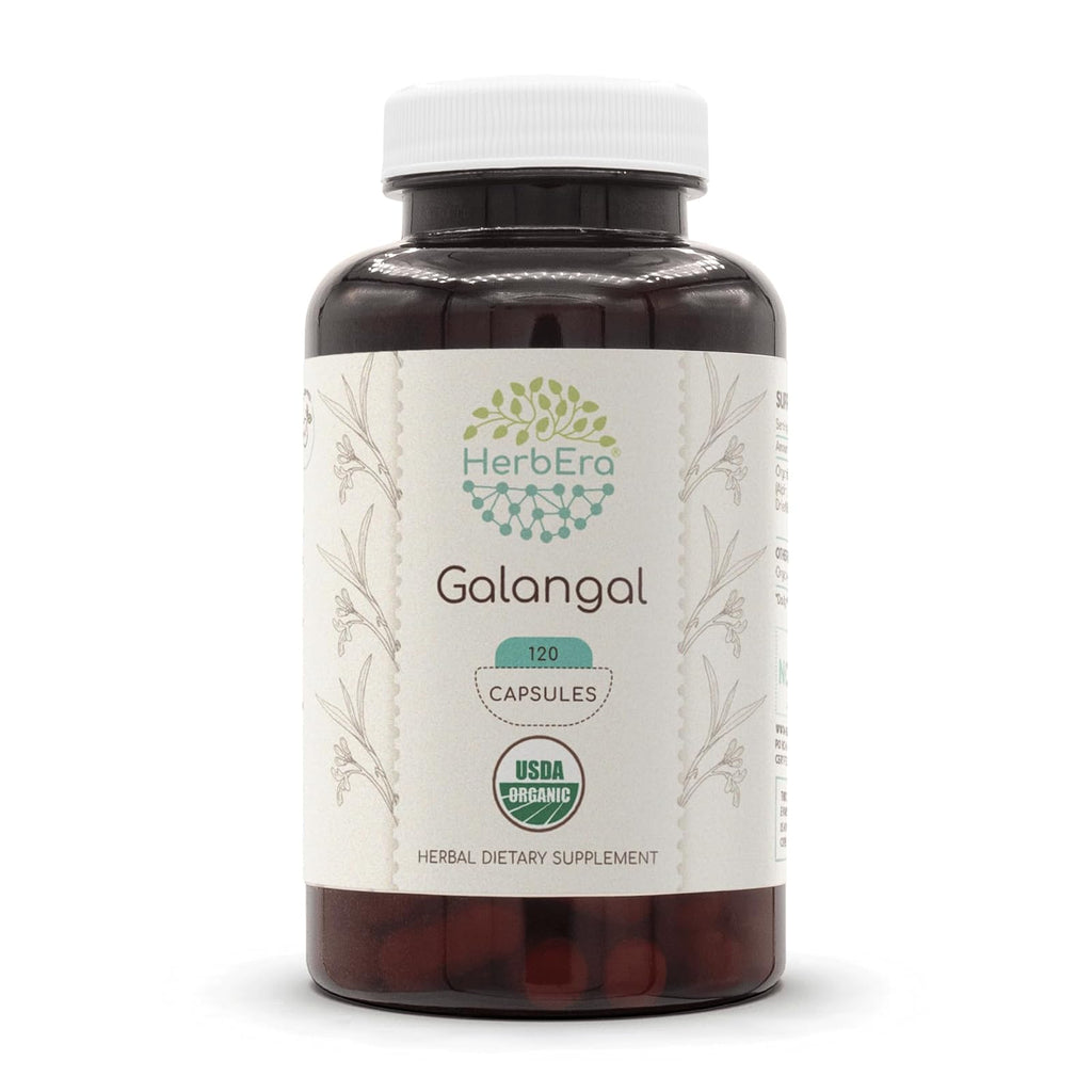 HerbEra Galangal vegan capsules benefits