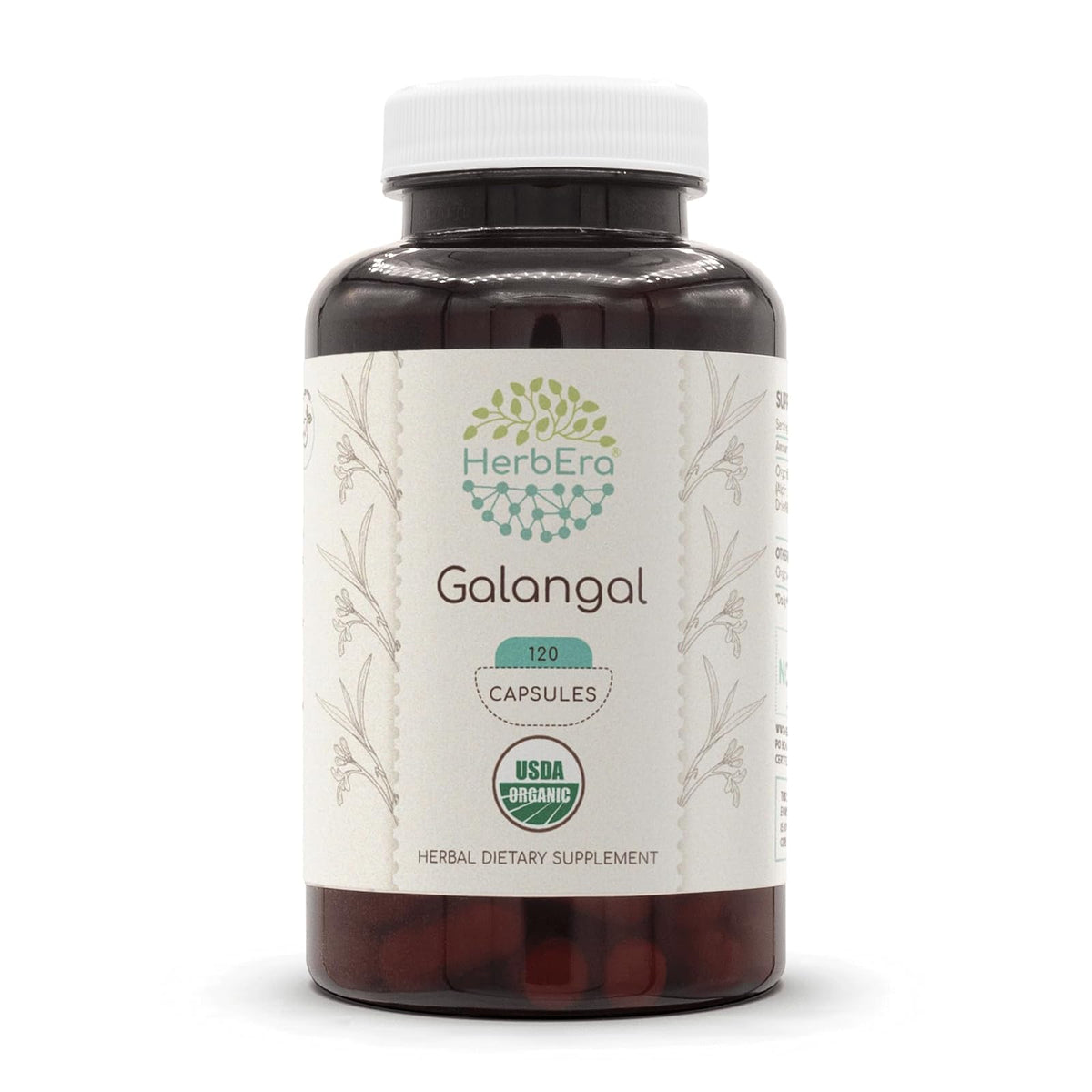 HerbEra Galangal vegan capsules benefits