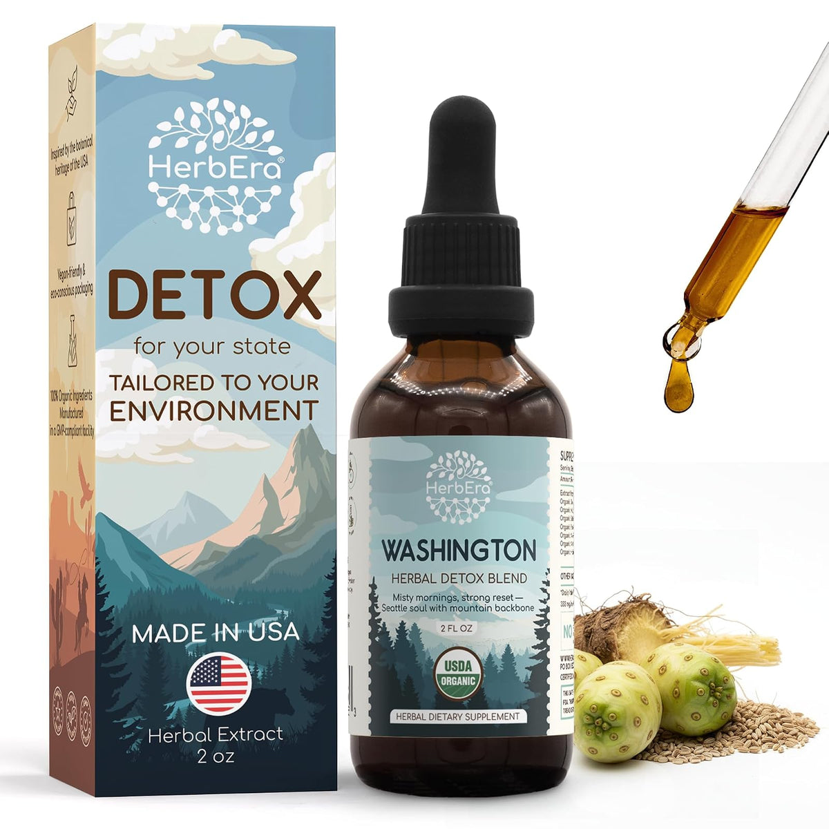 HerbEra herbal detox blend benefits