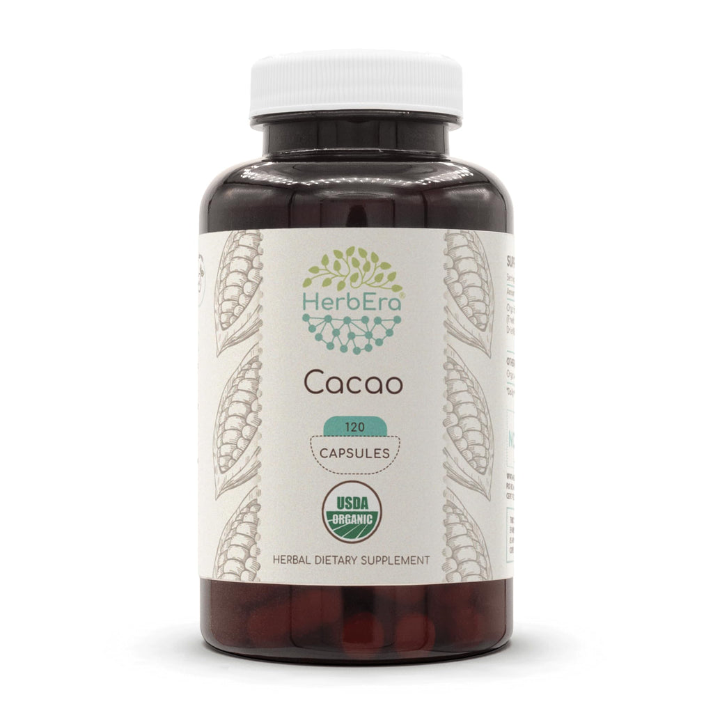 HerbEra organic cacao capsules benefits