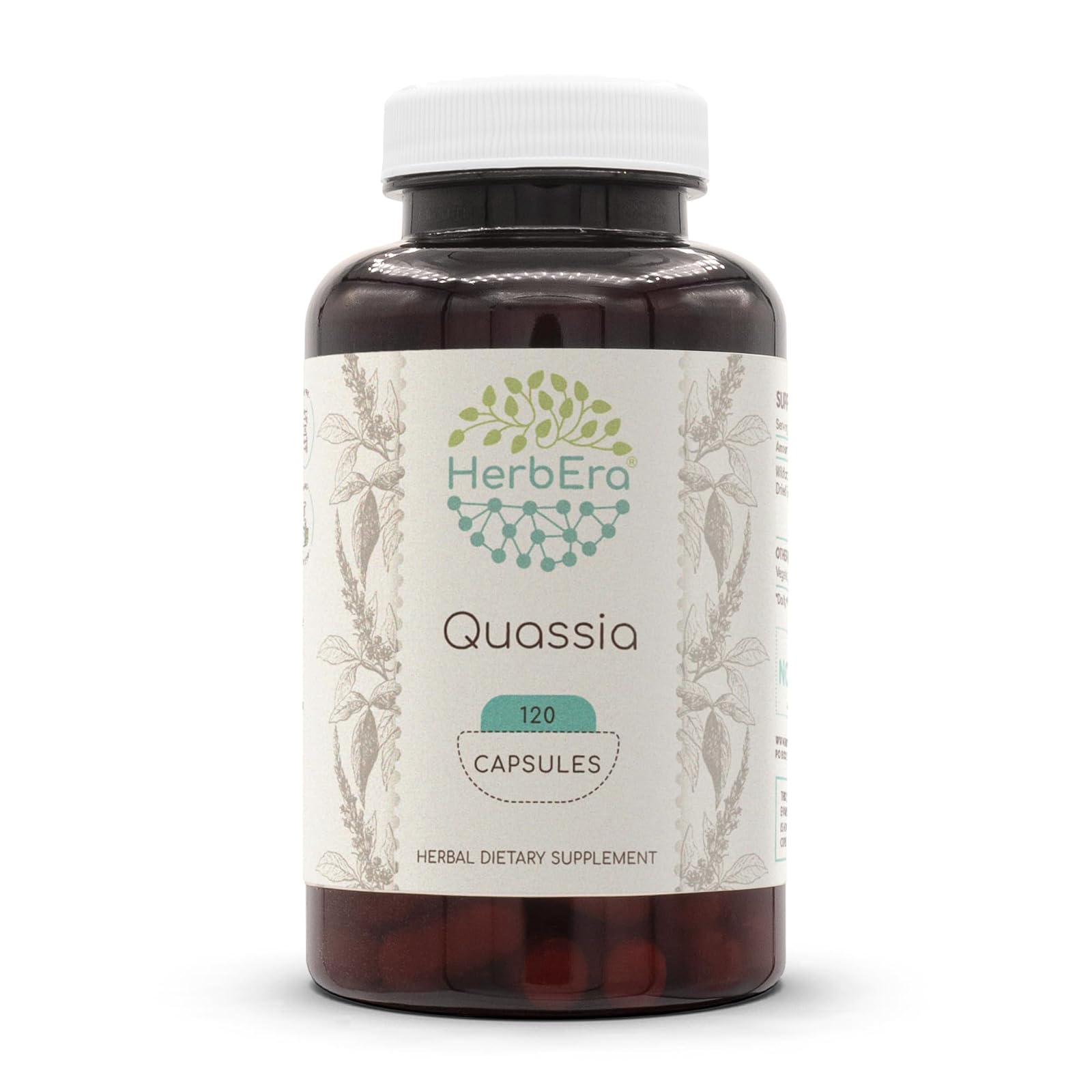 HerbEra Quassia Amara vegan capsules