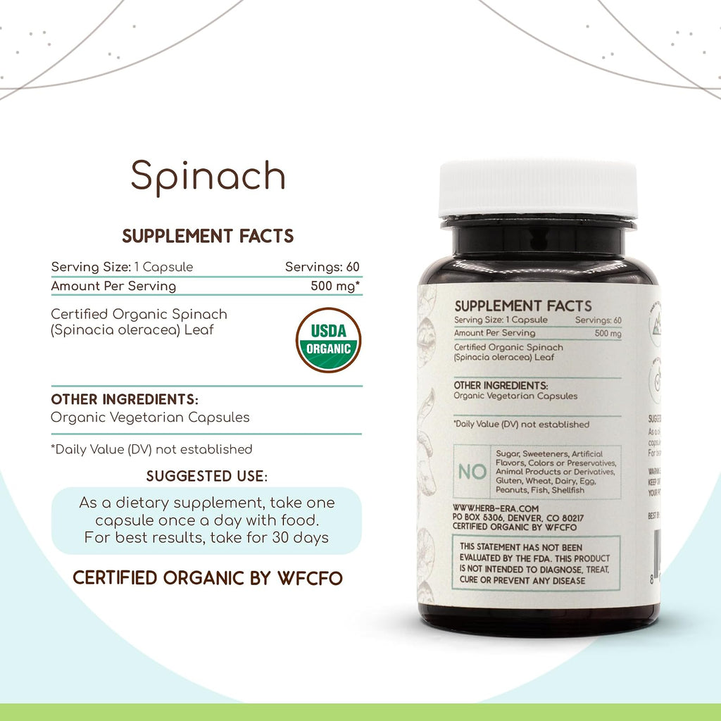 HerbEra Spinach for immune support