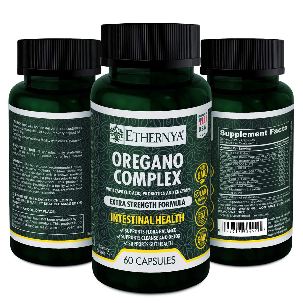 Herbies oregano complex for gut health