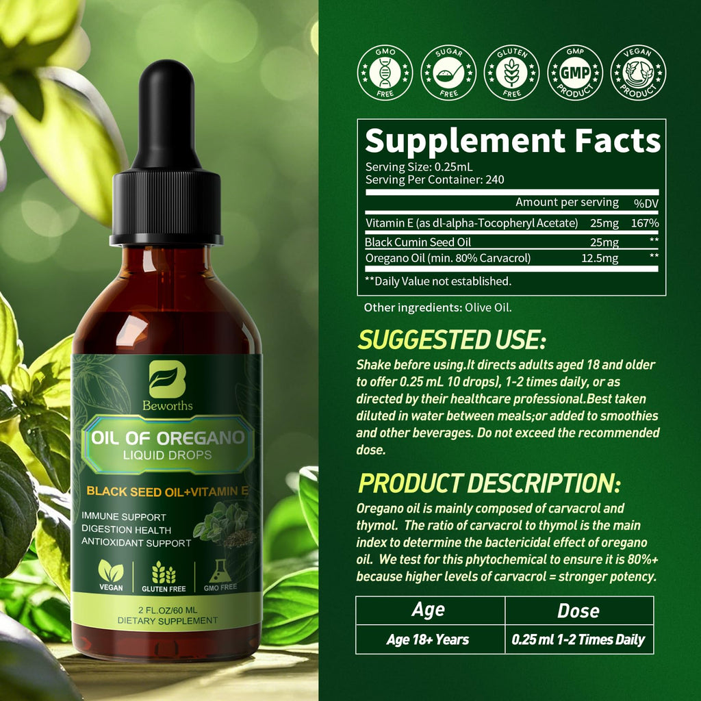 Herbies oregano drops for cold relief
