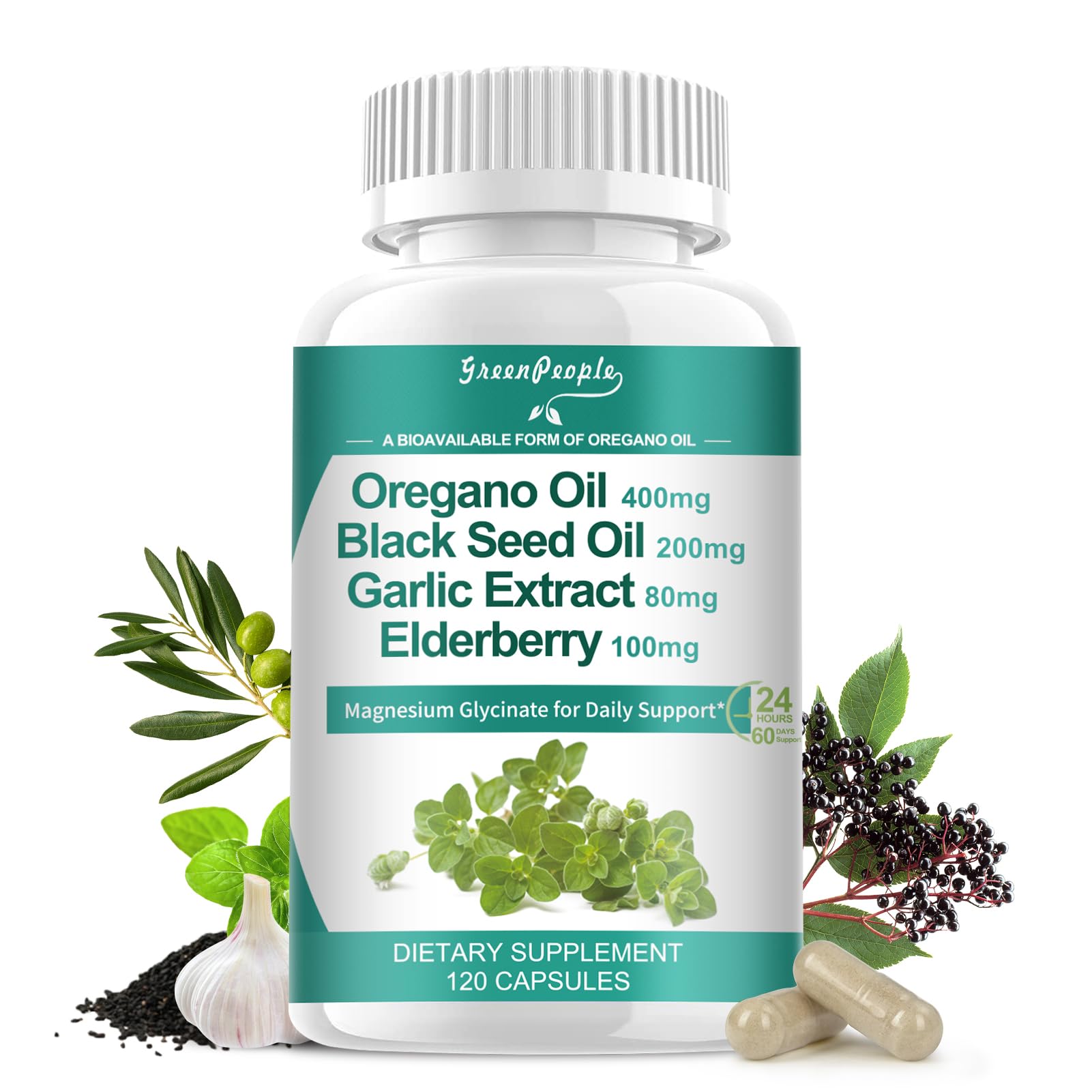 Herbies oregano oil capsules benefits