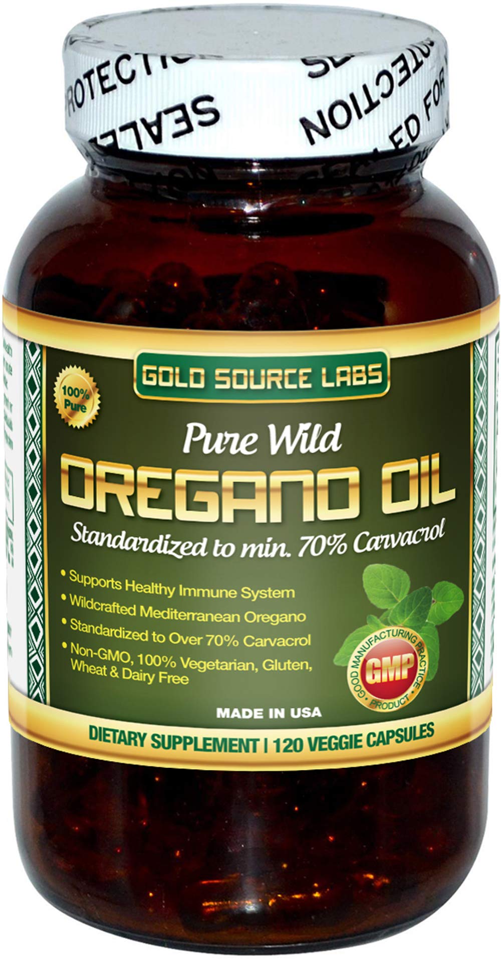 Herbies oregano oil capsules for immunity