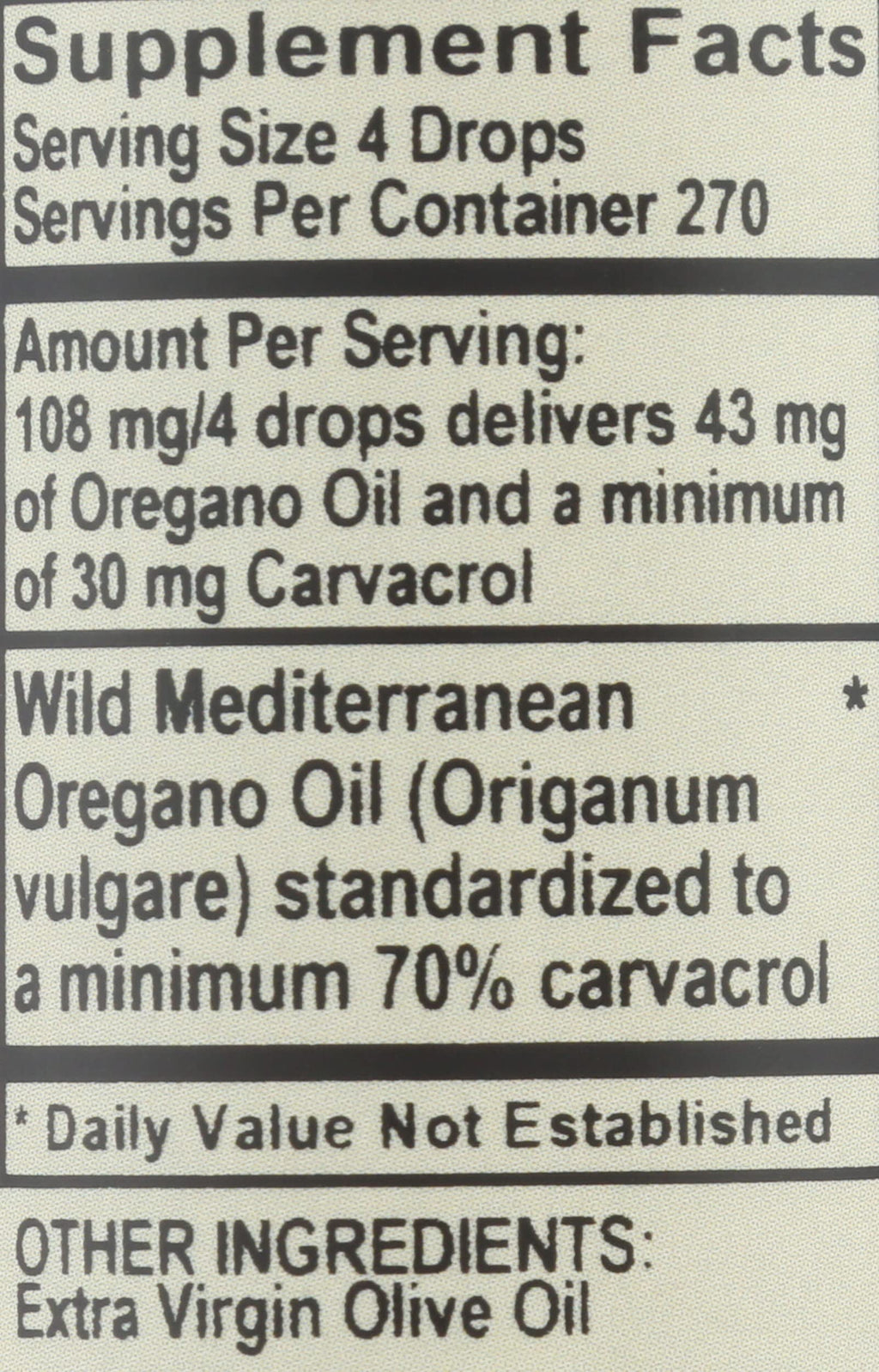 Herbies oregano oil for daily use