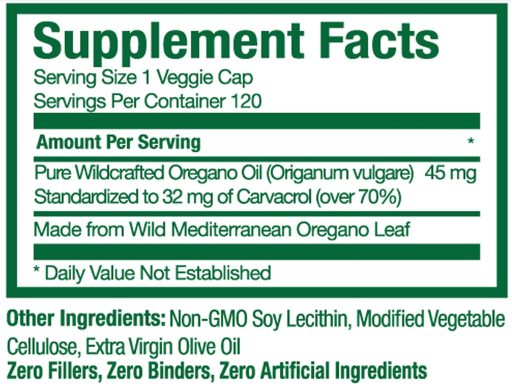Herbies oregano plus for overall wellness
