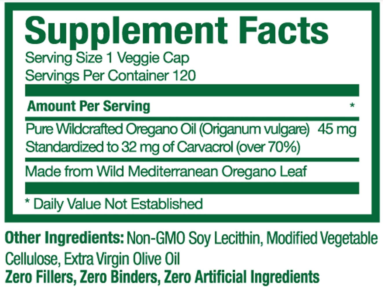Herbies oregano plus for overall wellness