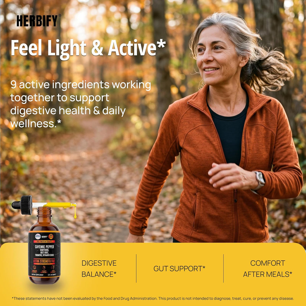 HERBIFY cayenne pepper drops for immune support