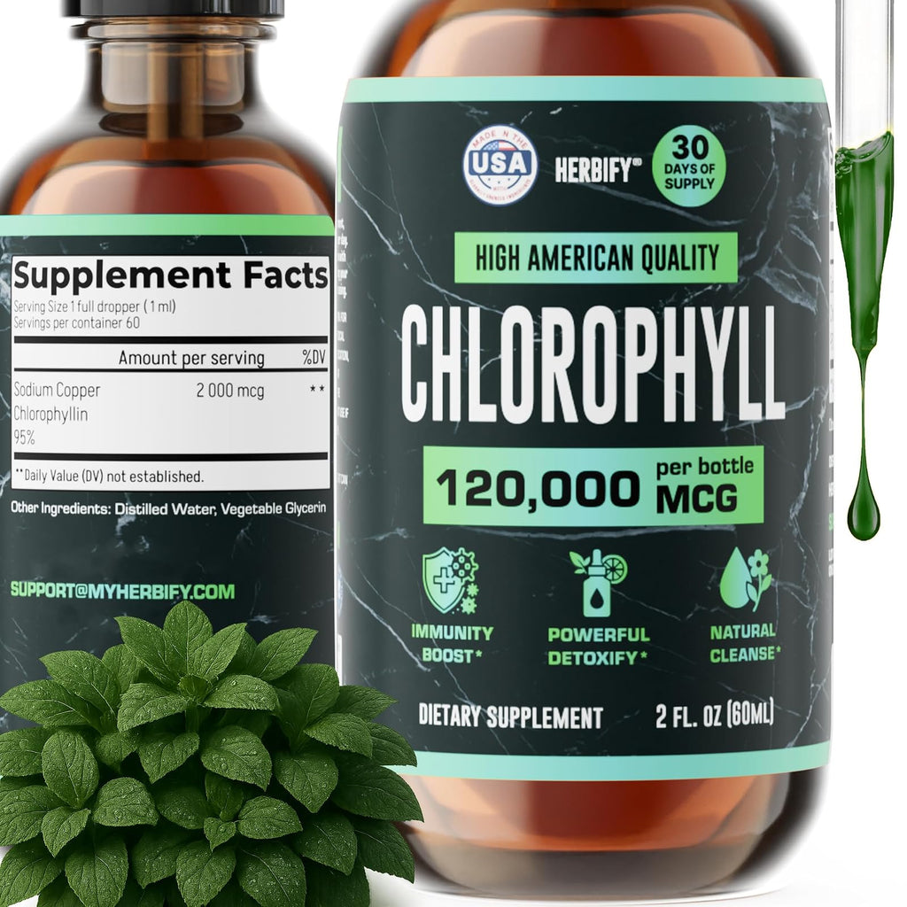 HERBIFY chlorophyll drops for detox